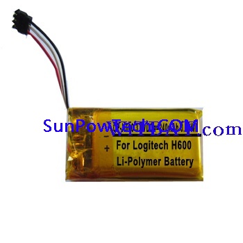 Logitech H600 Headset Battery AHB521630 - 珠海市香洲三柏电子产品商行门户网站